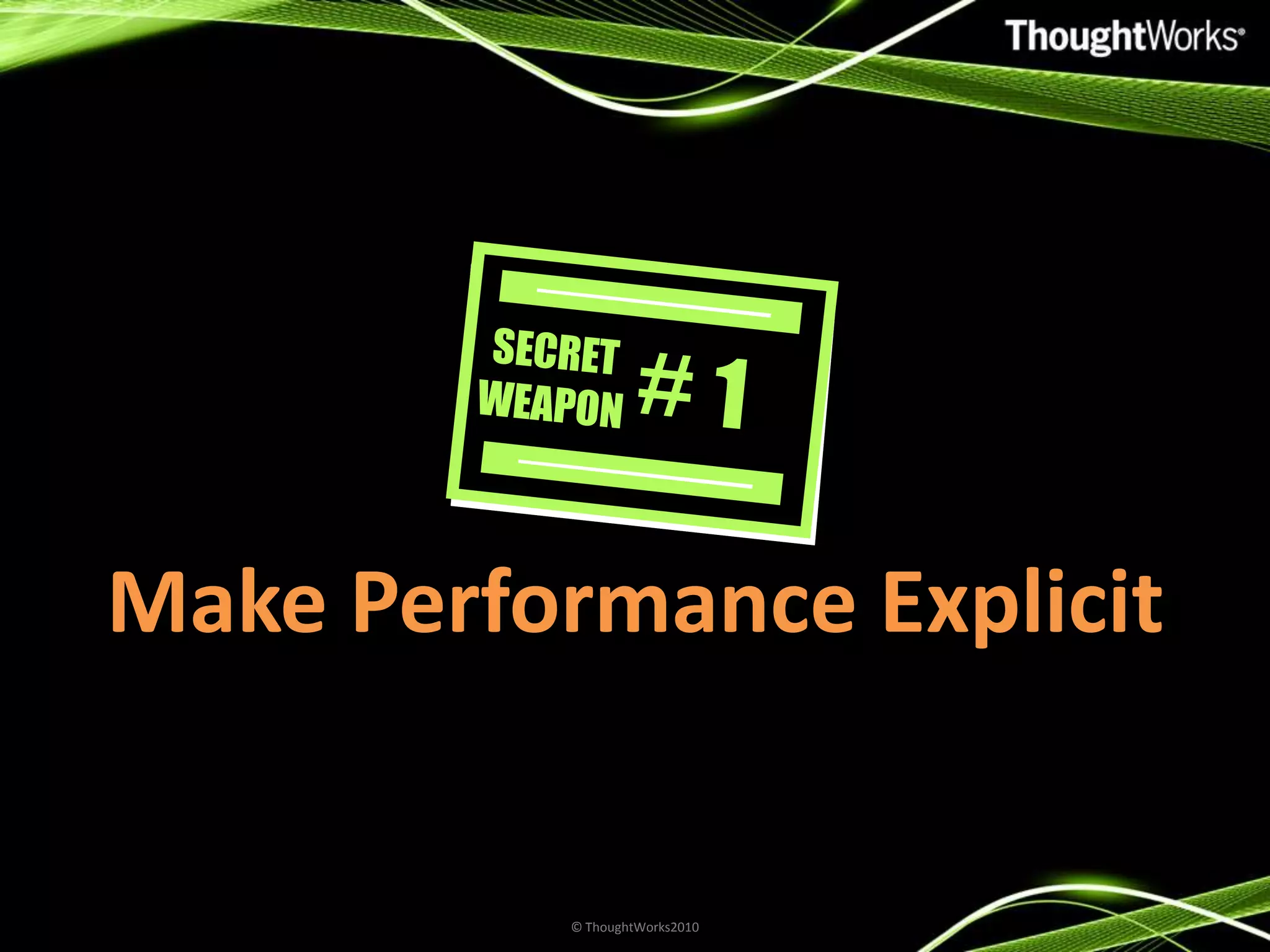 Top Ten Secret Weapons For Agile Performance Testing | PPSX