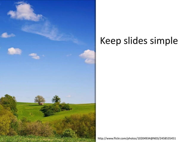 Top Ten Slide Tips | PPT