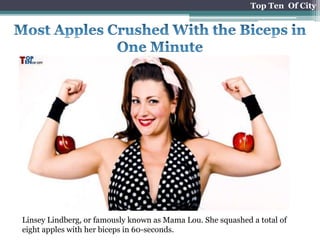 Top ten strangest world record | PPTX