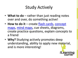 Top ten study skills chca feb 9 | PPTX