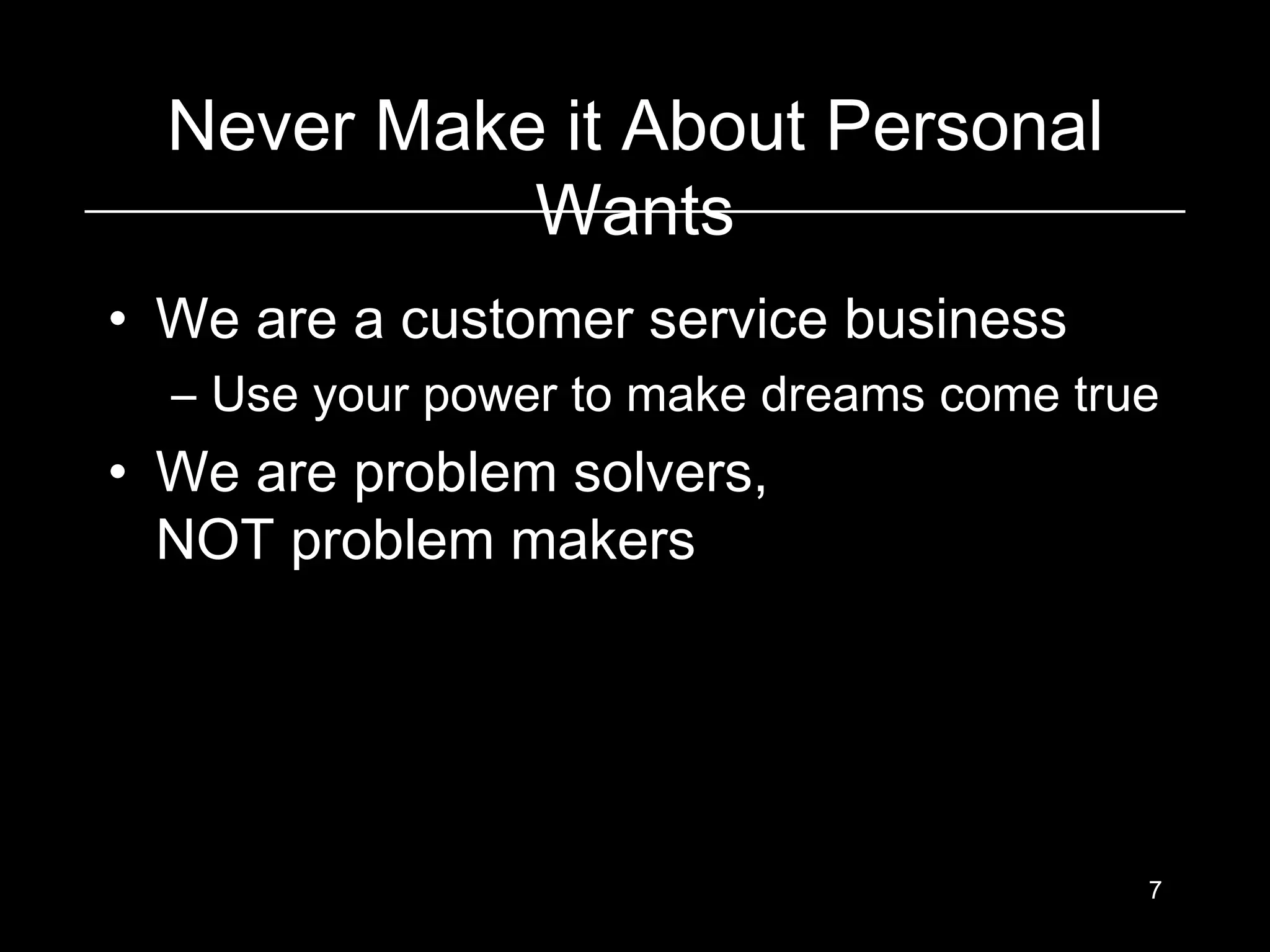 Top Ten Tenets | PPT