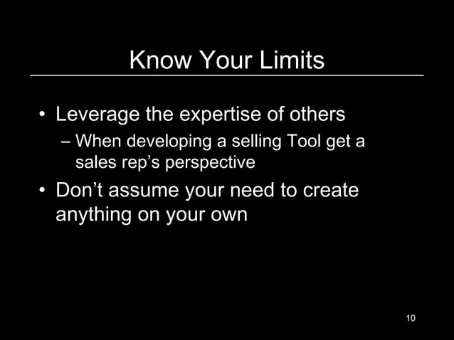 Top Ten Tenets | PPT