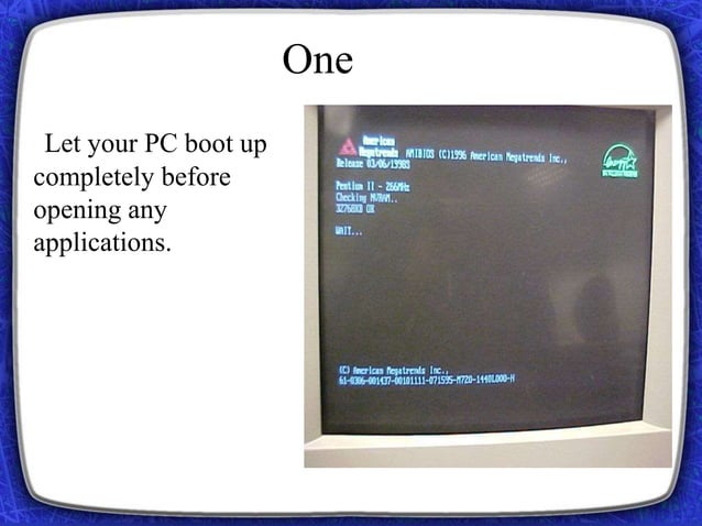 Top ten tips to improve system speed | PPT