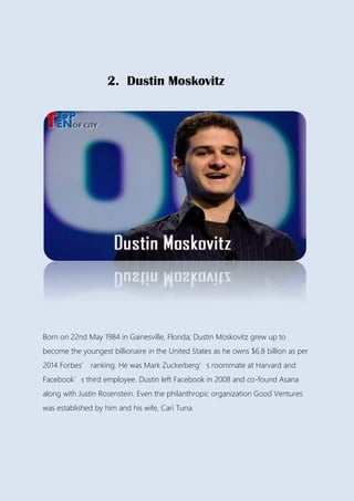 Top ten youngest billionaires | PDF