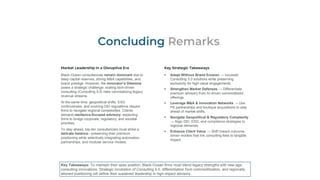 SWOT Analysis, Top-Tier Consulting Firms in 2025 | PDF