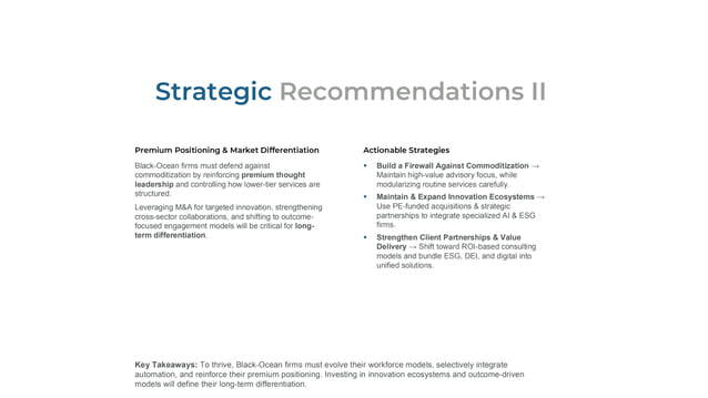 SWOT Analysis, Top-Tier Consulting Firms in 2025 | PDF
