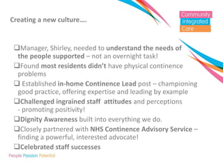 Top Tips for Person-Centered Continence Care | PDF