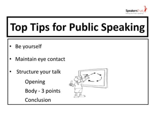 Top Tips for Powerful Public Speaking | PDF | Business Expos ...