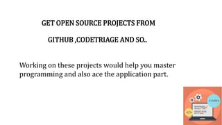 Top tips for programming students | PPTX