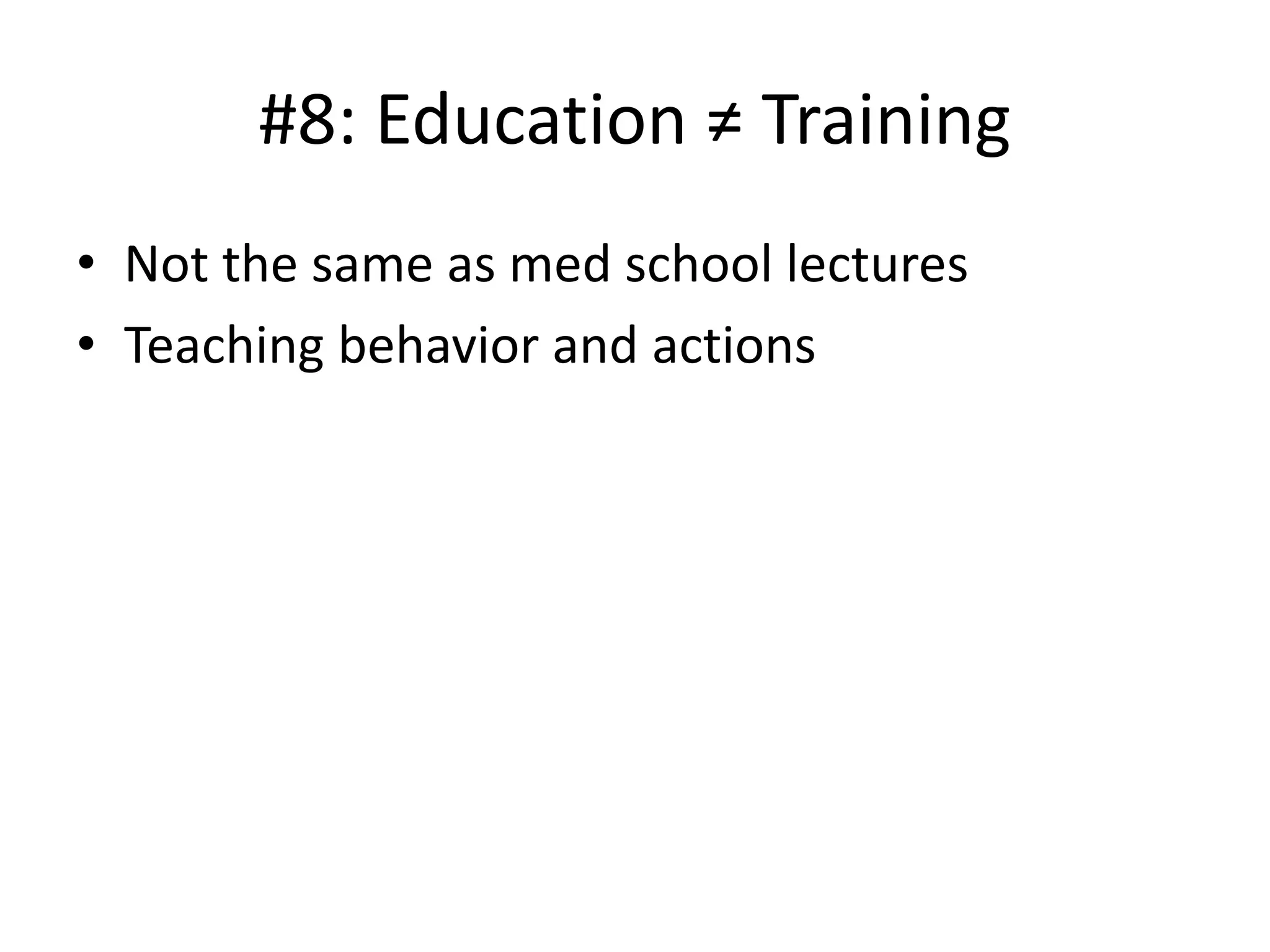 Top tips for training (original) | PPT