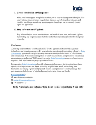 How to Improve Your Home Security System: Top Tips to Make Your Home ...