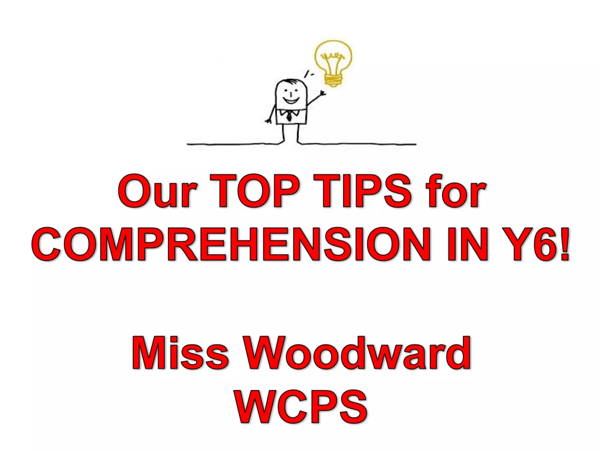 WCPS Y6 Top Tips for SATS! | PPT