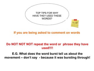 WCPS Y6 Top Tips for SATS! | PPT