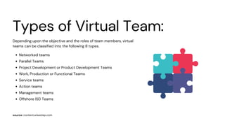 Top tools for virtual organisation | PPT