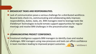 Top tools to manage a remote bim team efficiently | PPT