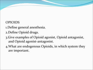 Pharmacology - dentistry | PPT