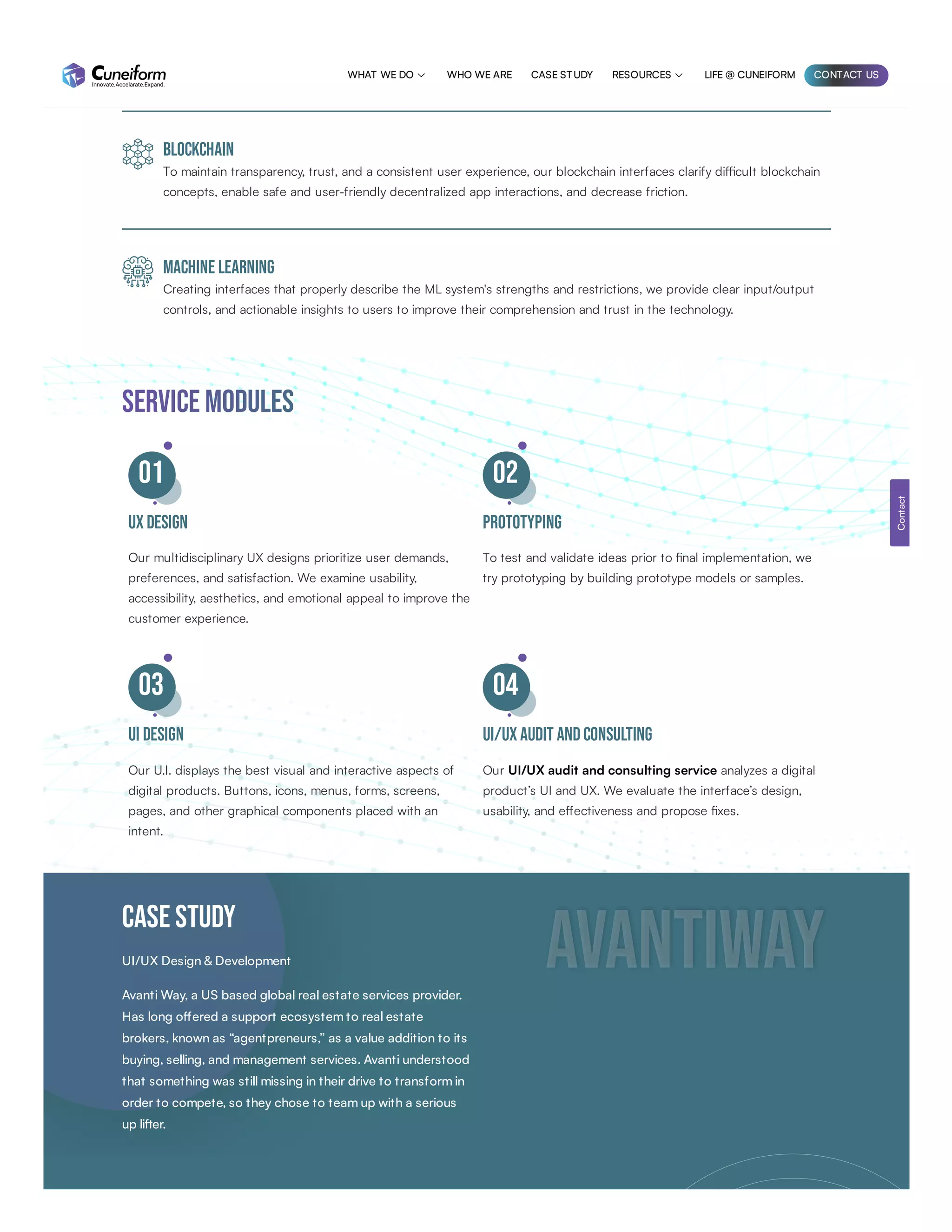 top UIUX design service company USA – Cuneiform | PDF