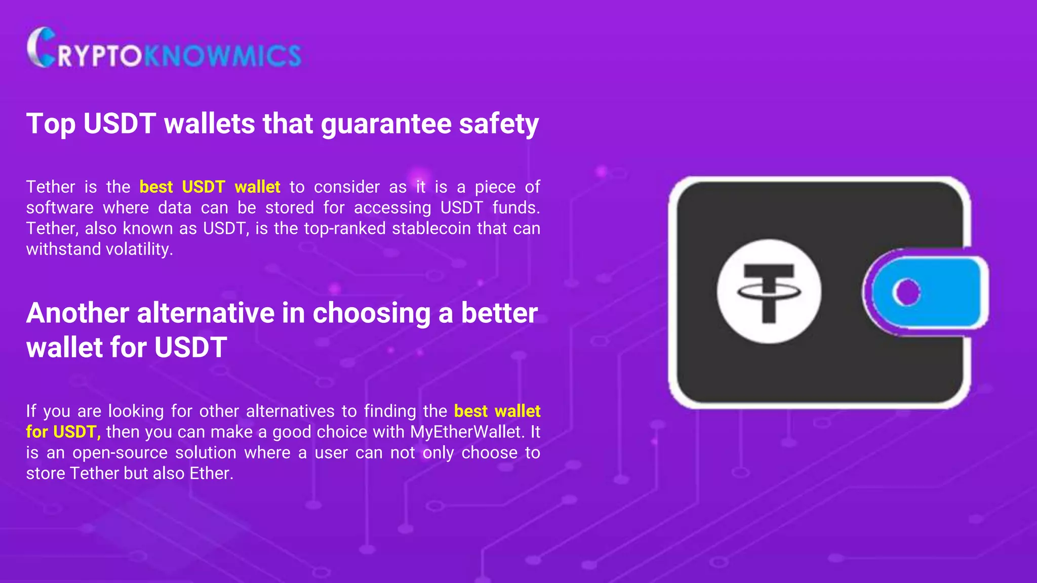 Top USDT wallets that guarantee safety.pptx