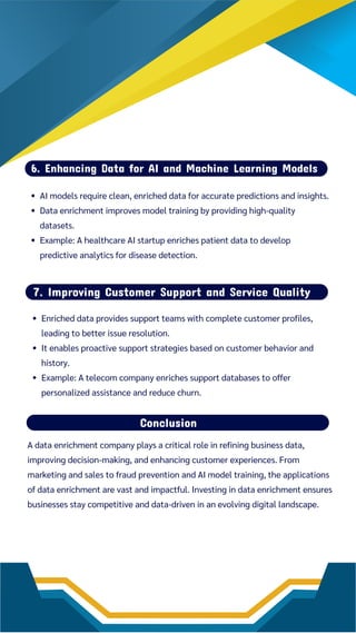 Top Use Cases of a Data Enrichment Company Real-World Applications | PDF