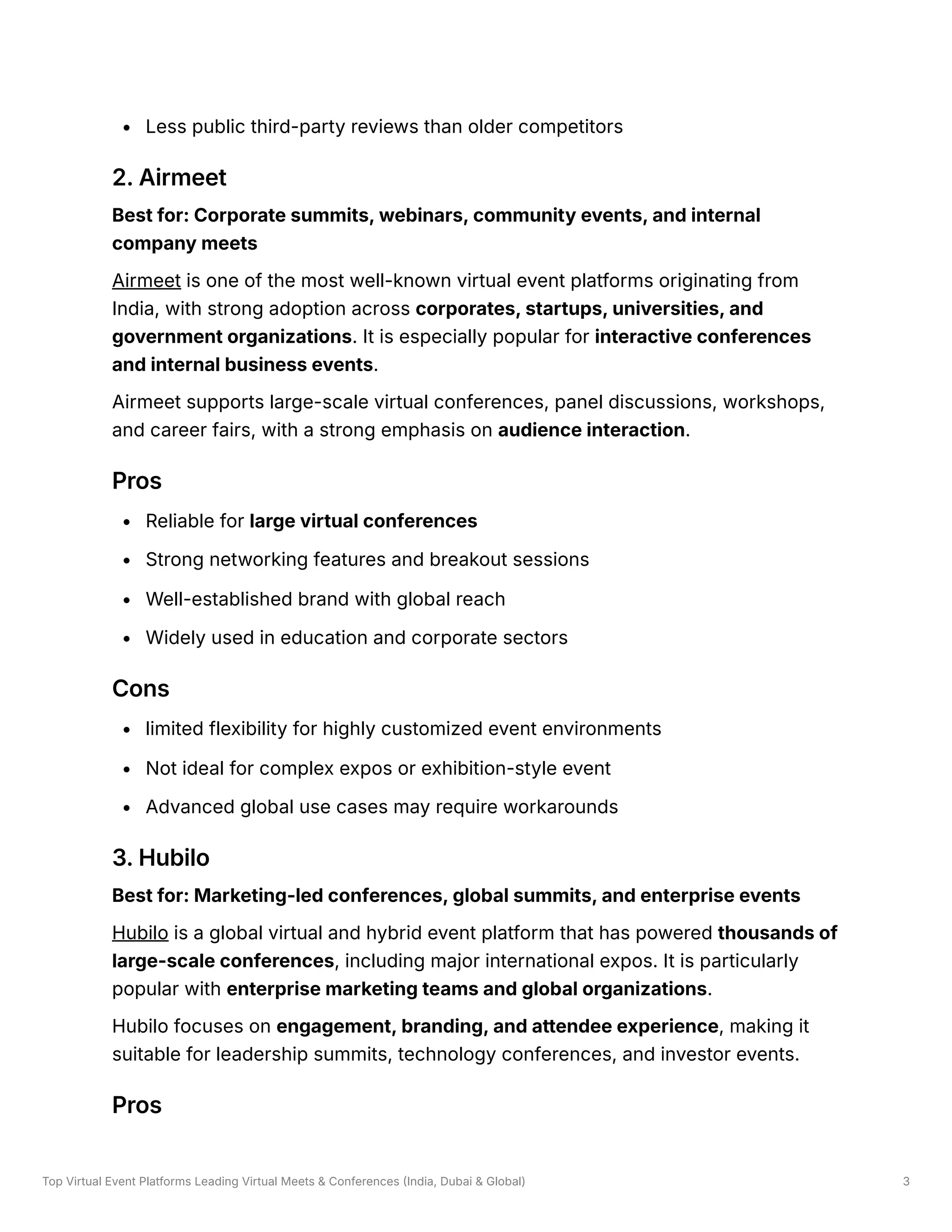 Top Virtual Event Platforms Leading Virtual Meets & Conferences (India ...