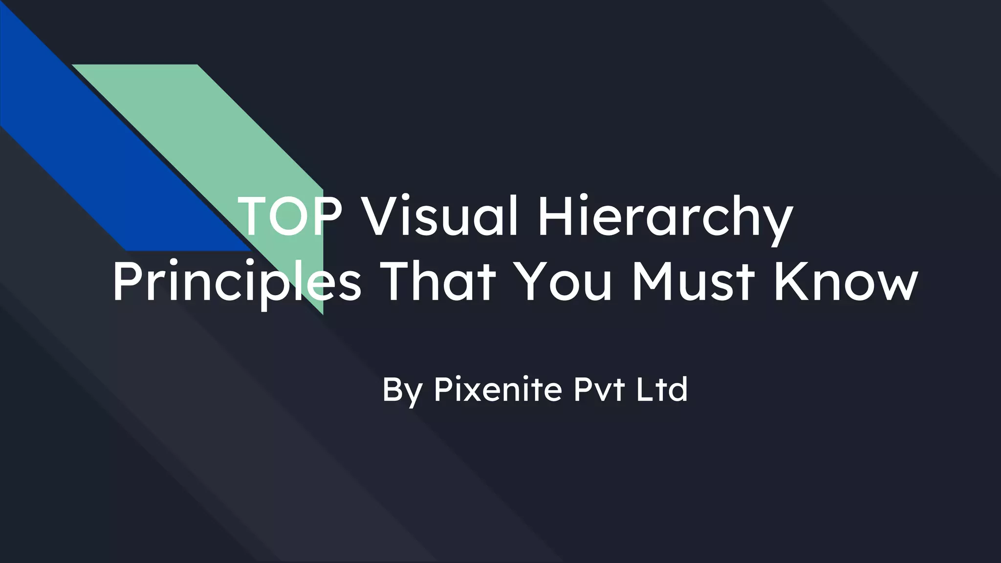 TOP Visual Hierarchy Principles That You Must Know | PDF | Desktop ...
