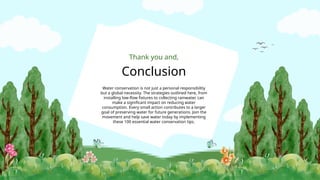 Top Water Conservation Tips - Save Water India Water Portal.pptx
