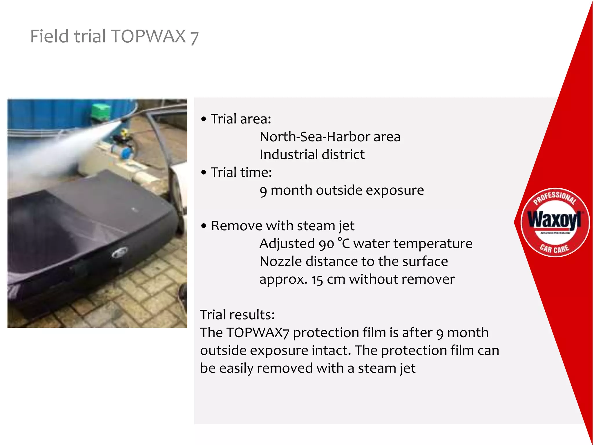 Waxoyl Topwax 7 presentation | PPTX