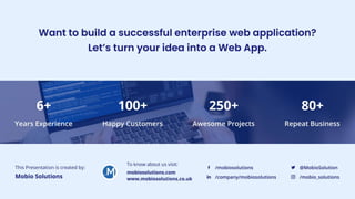 Top Web App Development Frameworks To Watch Out For In 2023 | PPT