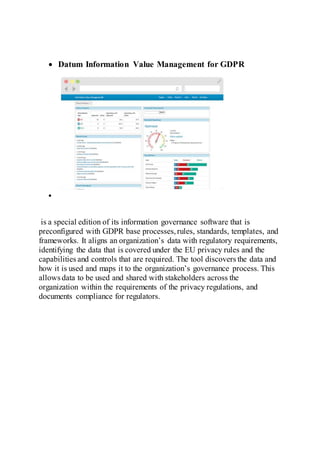 Top gdpr assessment tools | PDF
