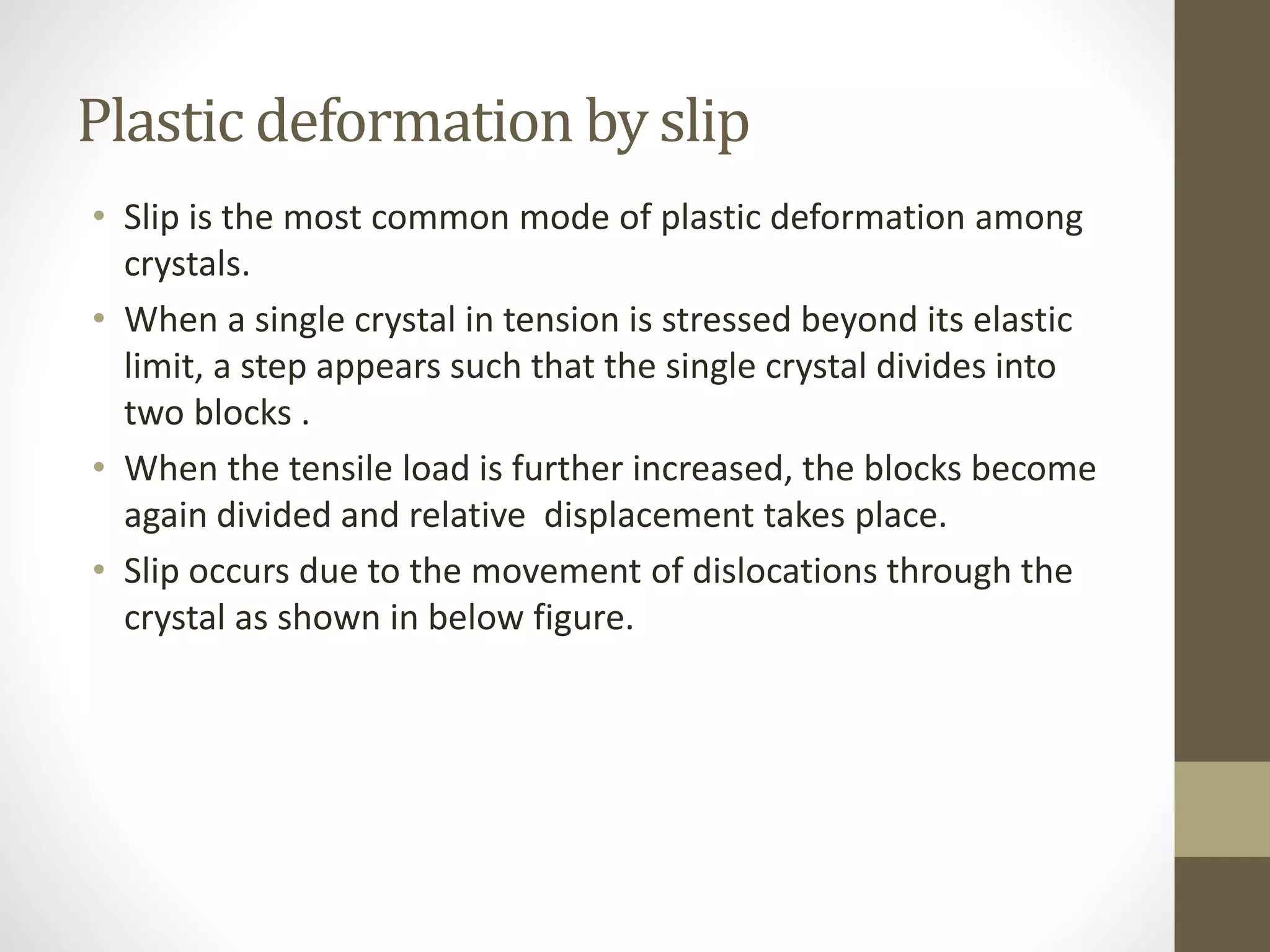 plastic deformation | PPTX