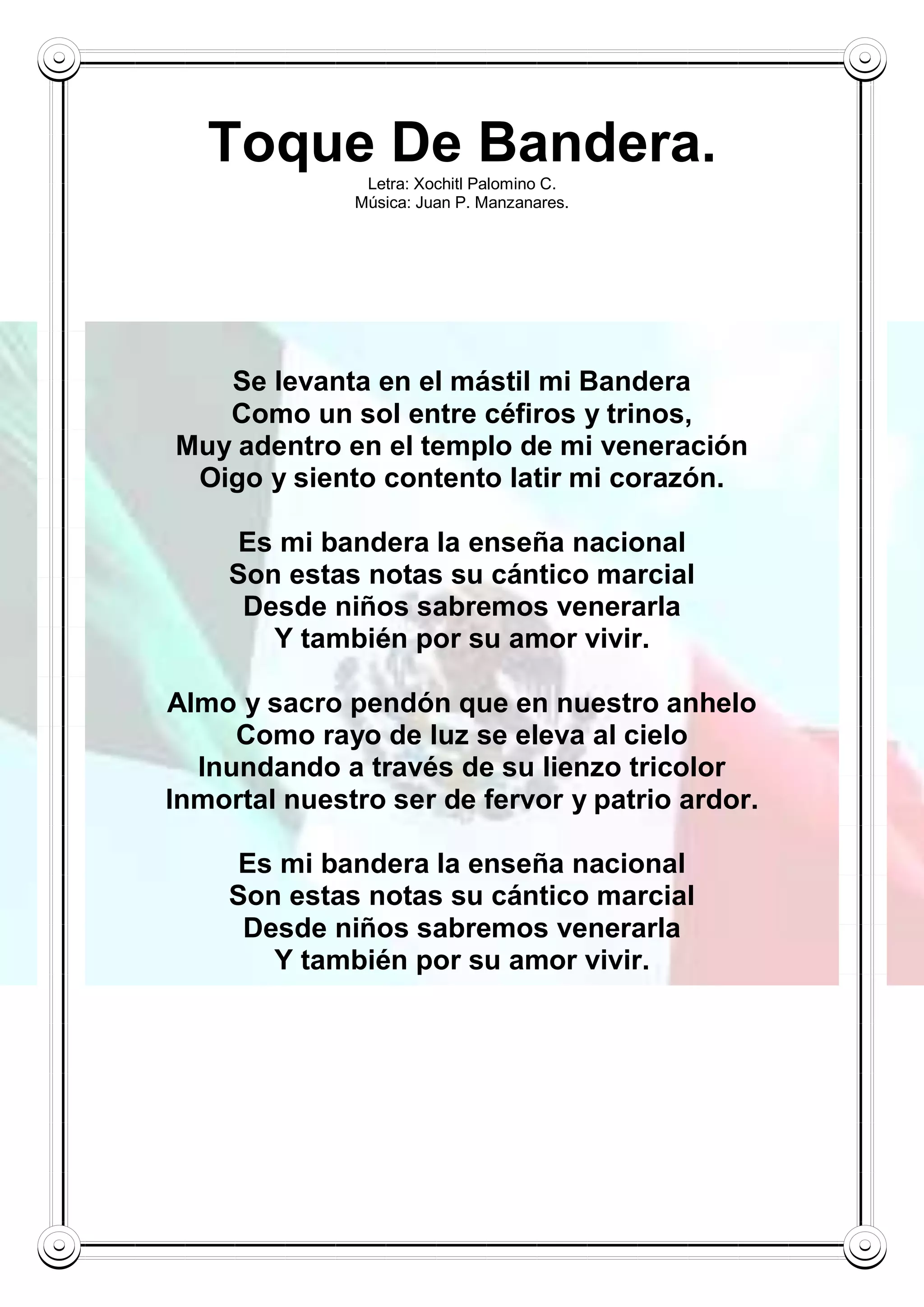 Toque de bandera | PDF