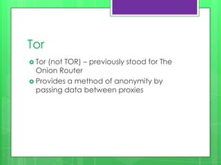 Tor | PPTX