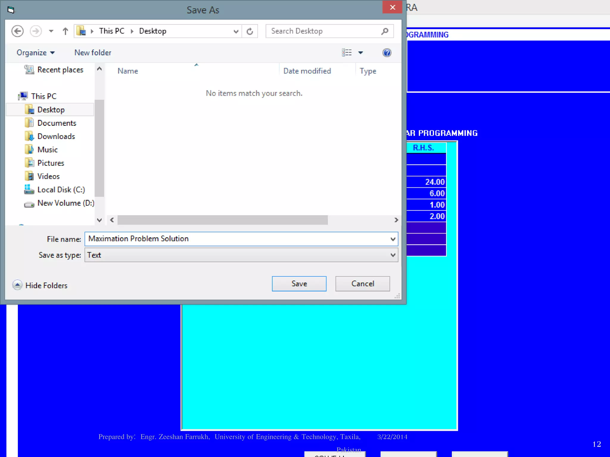 Tora (2 phase itteration, simplex method) | PDF
