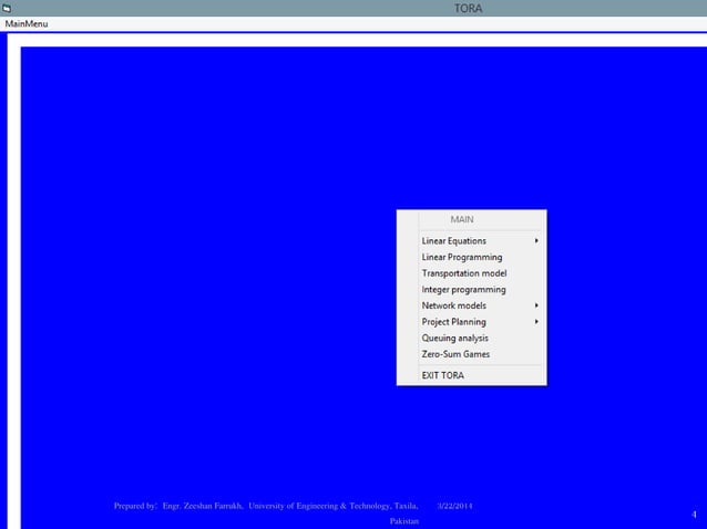 Tora (2 phase itteration, simplex method) | PDF