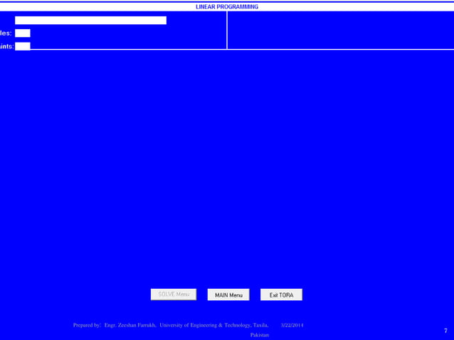 Tora (2 phase itteration, simplex method) | PDF