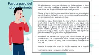 TORACOCENTESIS procedimiento para derrame pleural.pptx