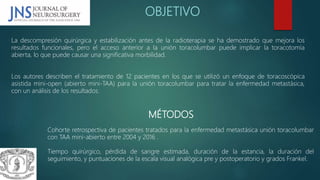 Toracoscopia | PPTX