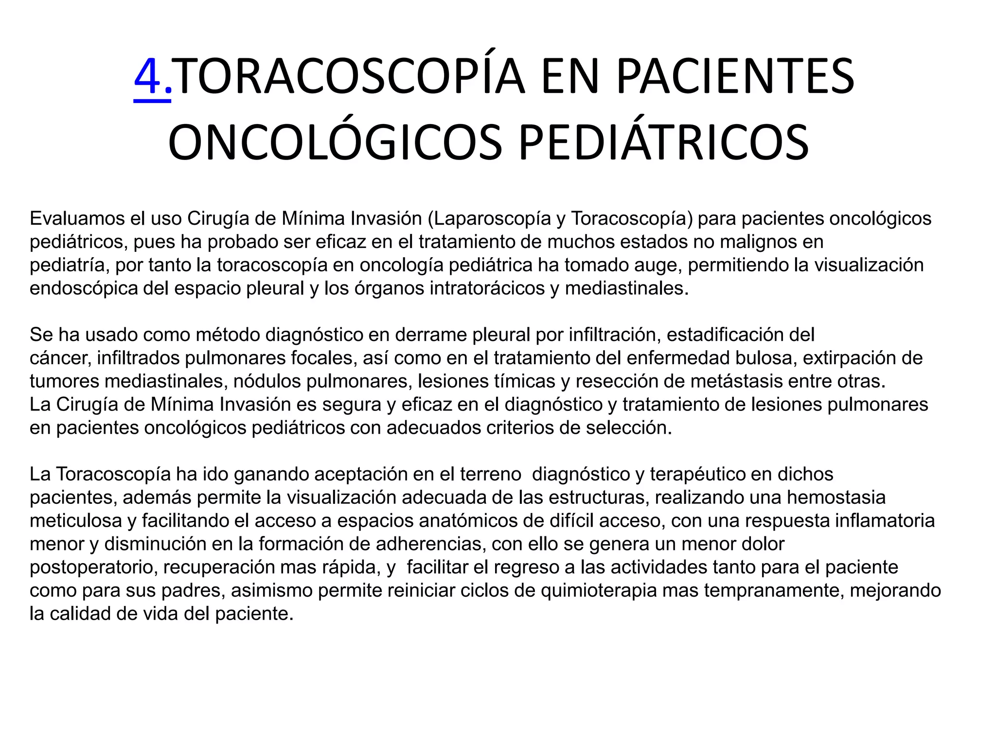 Toracoscopia Gloria Quintero | PPTX | Lung and Respiratory Health ...
