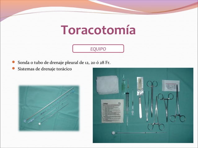 TORACOTOMÍA MÍNIMA