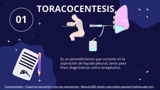 TORACOTOMIA, TORACOCENTESIS Y DRENAJE-1.pptx