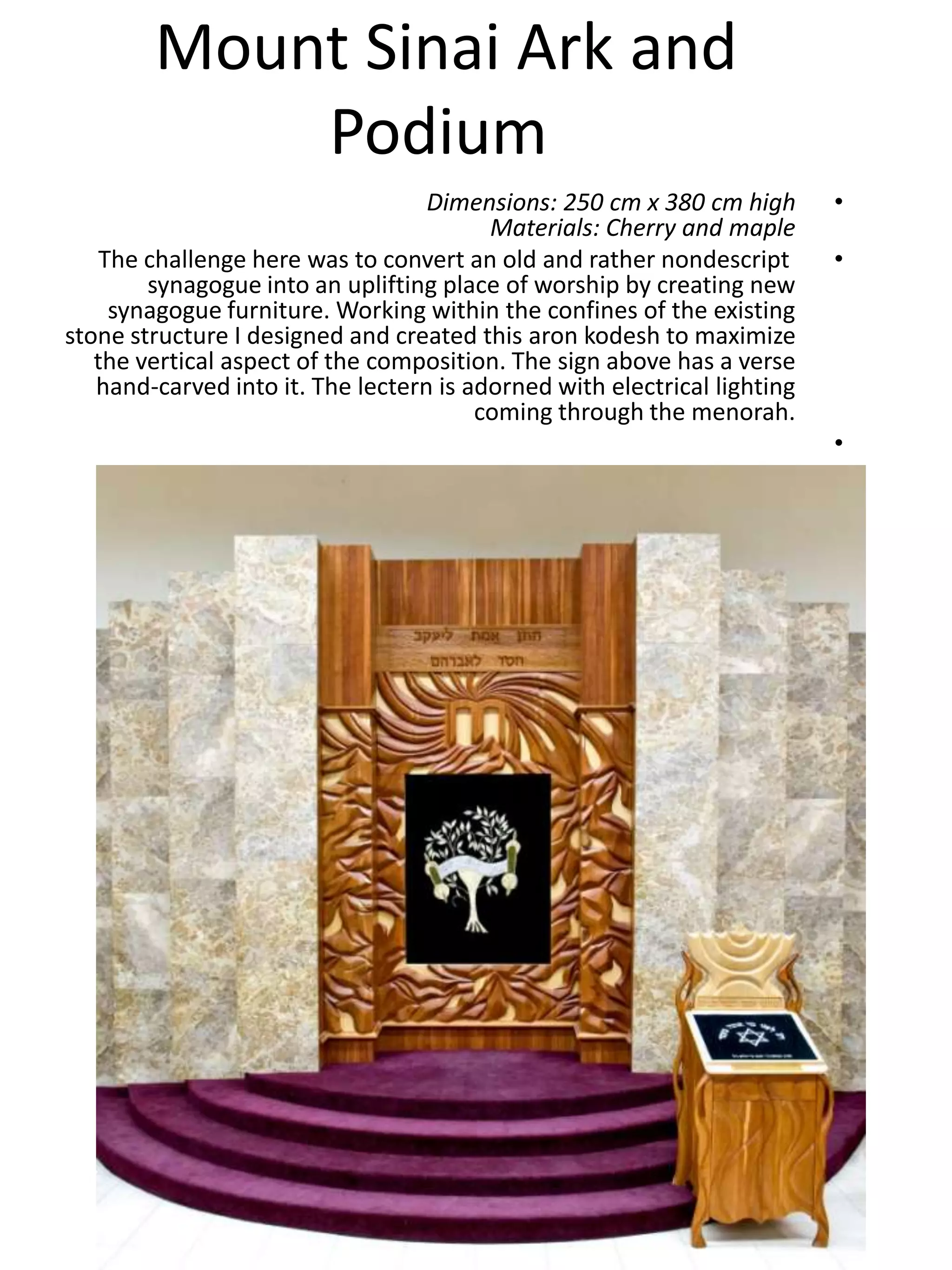 Torah ark slideshow | PPTX