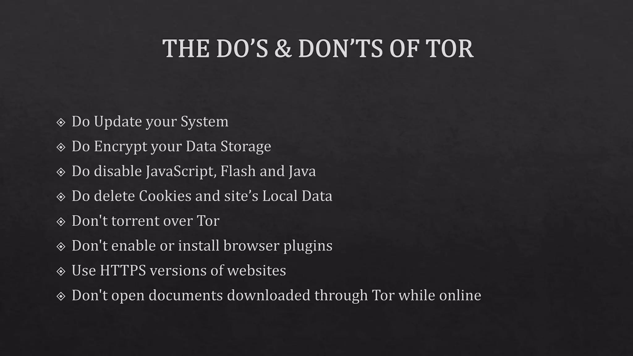 Tor and Deep Web - PPT | PPT