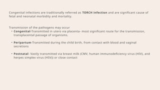 Congenital & Perinatal Infections- Pediatrics | PPTX