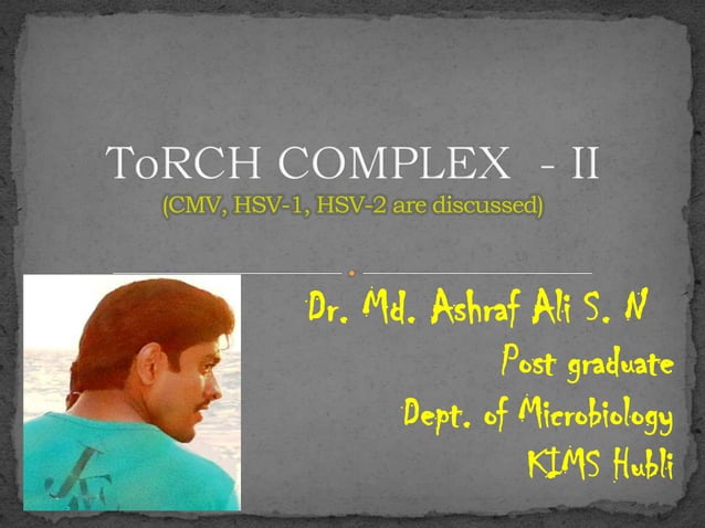 Lab diagnosis of ToRCH complex | PPSX