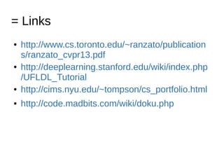 Torch7 and ConvNet | PPT