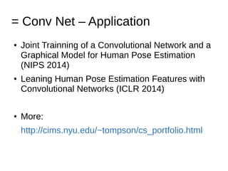 Torch7 and ConvNet | PPT