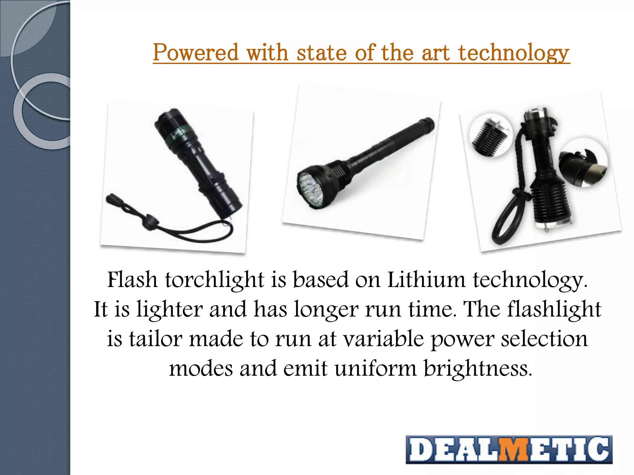 Torch flashlight | PPT