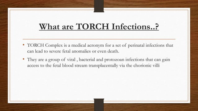 TORCH INFECTIONS IN PREGNANCY.pptx | Pregnancy | Reproductive Health
