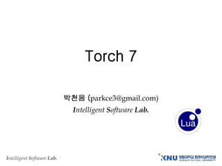 Torch intro | PPT