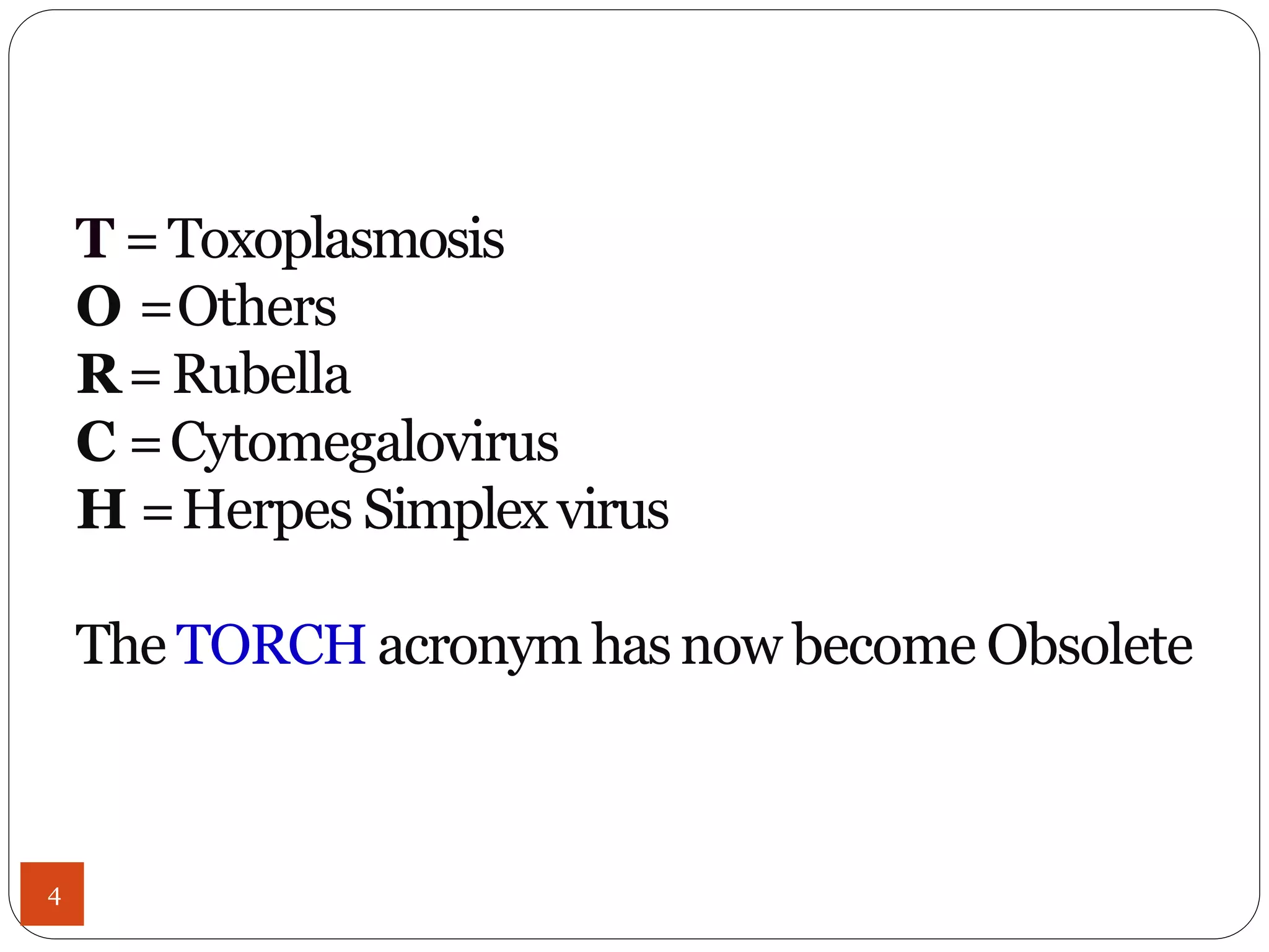 TORCH Infection in neonate (newborn) | PPTX